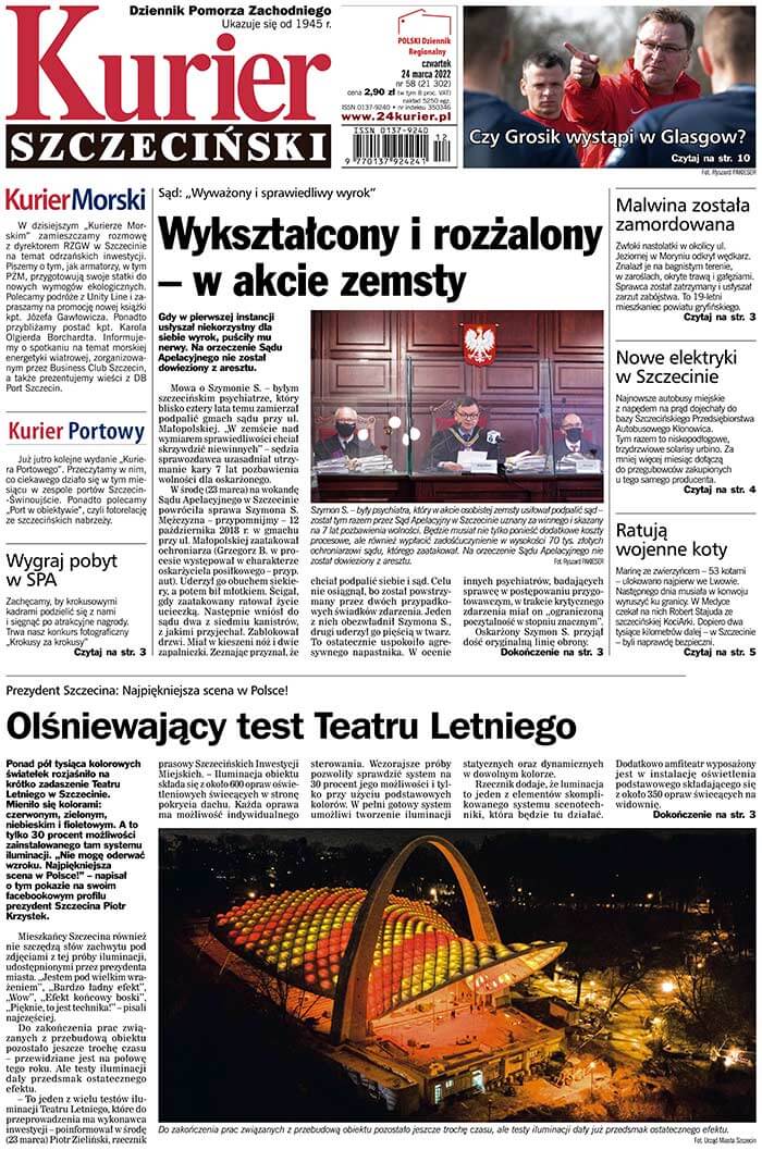 KURIER SZCZECIŃSKI SP. Z O.O. - Zrobione w Szczecinie